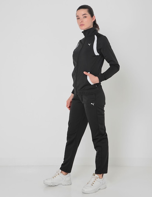 Conjunto pants deportivo Puma de algodón para mujer 2 piezas 3