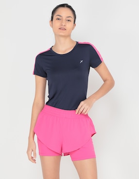 Short con calzón de malla integrado Sprint para mujer